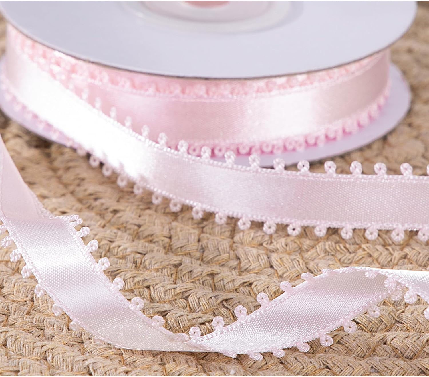 Amazon.com: CSZD RIBBON Light Pink Baby Ribbon 3/8 Inch X10 Yards ...