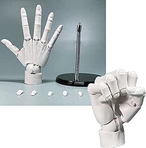 Amazon.com: New Hand Model for Drawing, 1:1 Flexible Right Hand Model ...