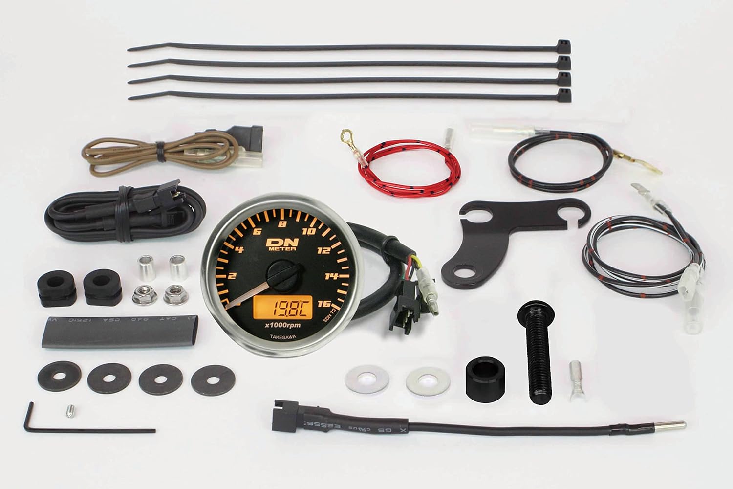 Amazon | スペシャルパーツ武川(TAKEGAWA) φ48スモールDNタコメーターキット(オレンジLED) レブル250(MC49)/500(PC60) 05-05-0120 ...