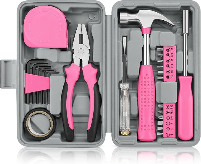24pcs Home DIY Tool Kit for Household, Office & Garage - General Repair ...