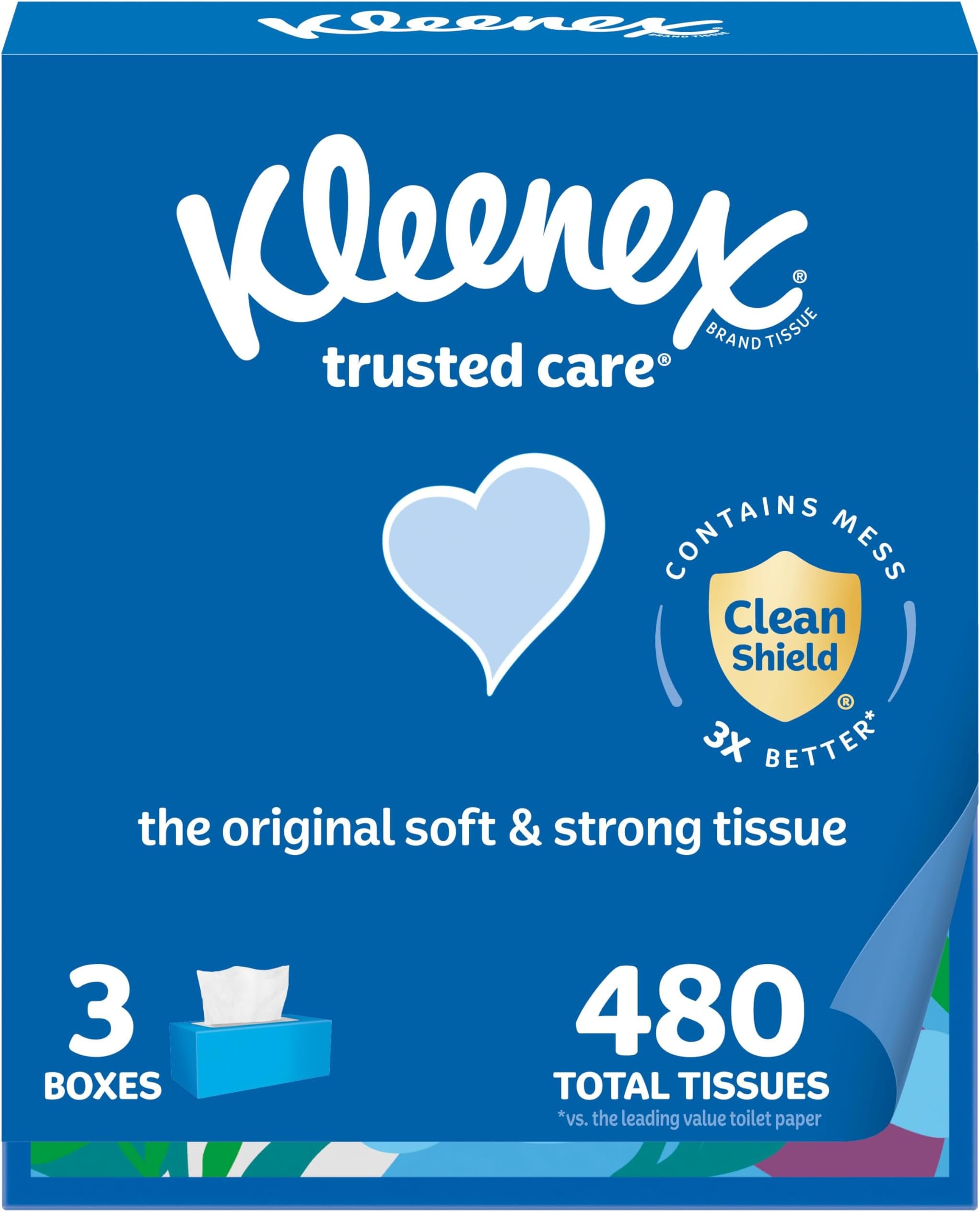 Amazon.com: Kleenex Tissues, 2-Ply, 160 Count, Pack of 4 : Health ...