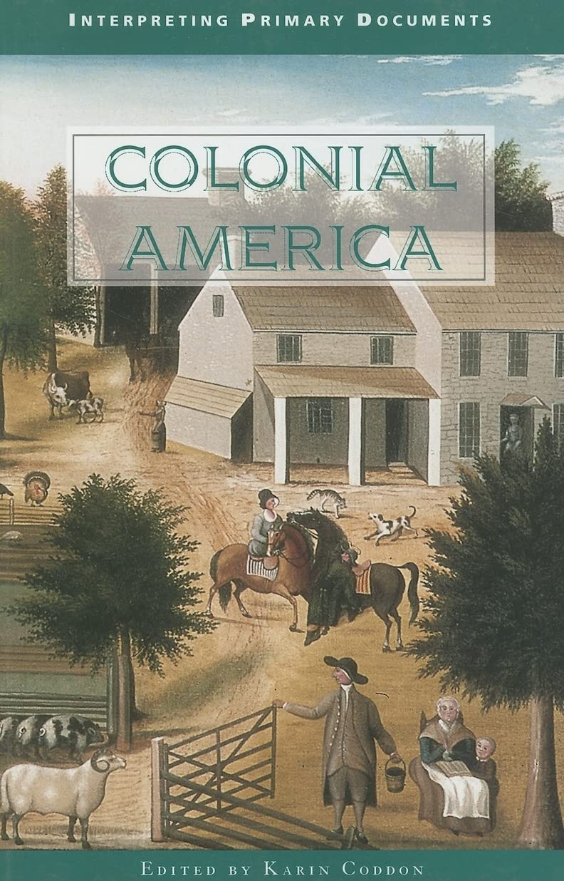 Amazon.com: Colonial America (Interpreting Primary Documents ...