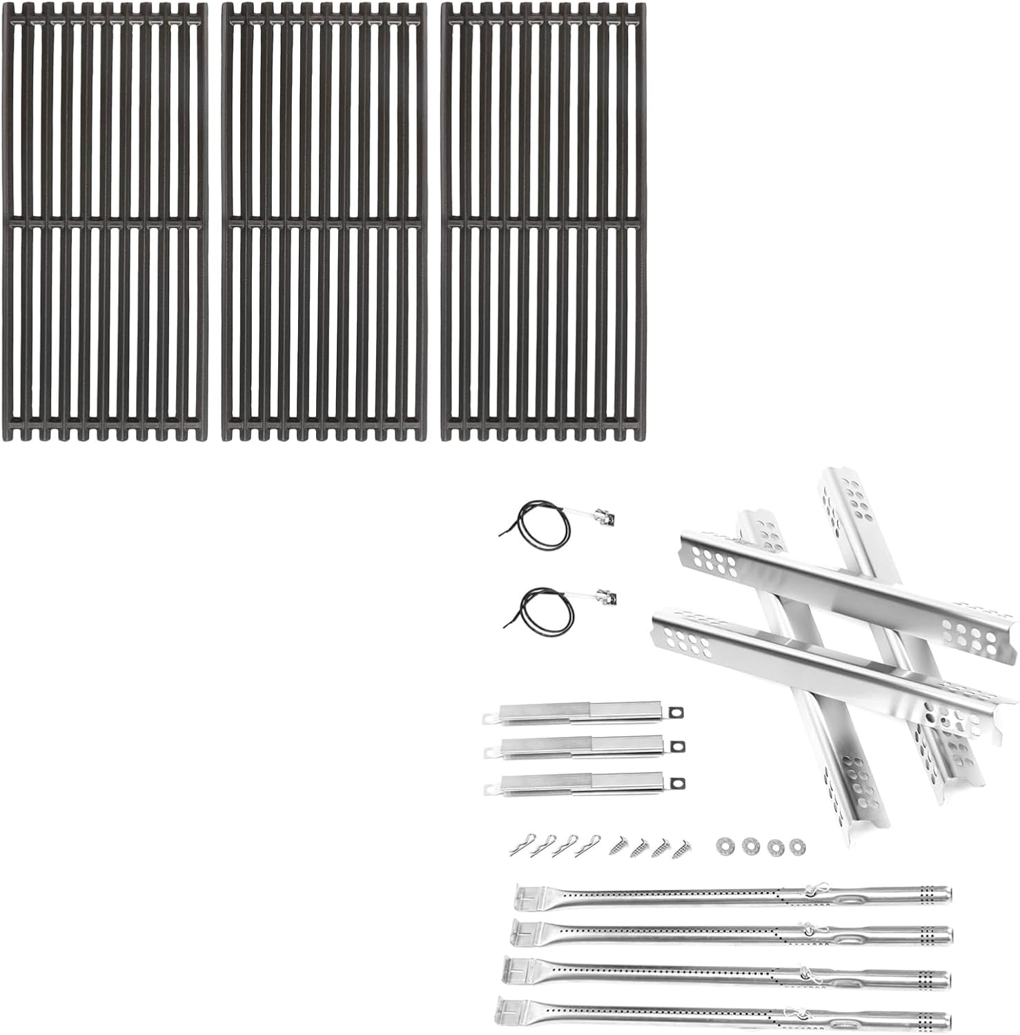 Amazon.com : Uniflasy 17" Cooking Grates and Replacement Parts for ...