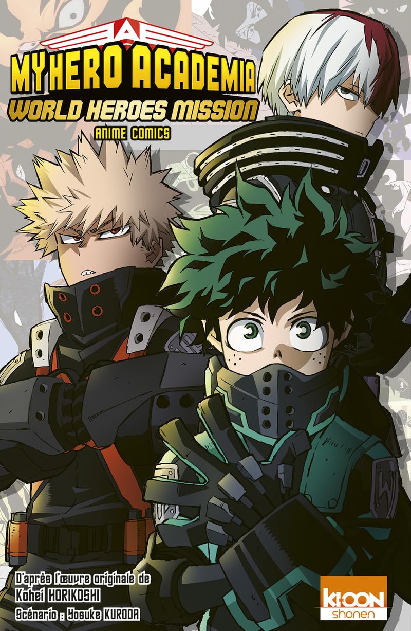 Amazon.com: My Hero Academia - World Heroes Mission: 9791032713785: Horikoshi, Kohei, Kuroda ...