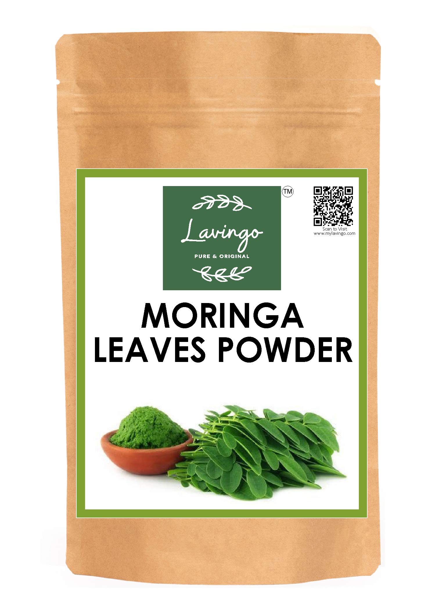 Buy Moringa Leaves Or Oleifera Powder | 500 g | 1lb | Made from Green ...