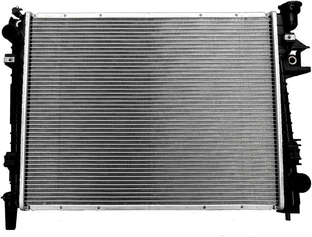 Amazon.com: ALLOYWORKS Full Aluminum Radiator For 2002-2008 Dodge Ram ...