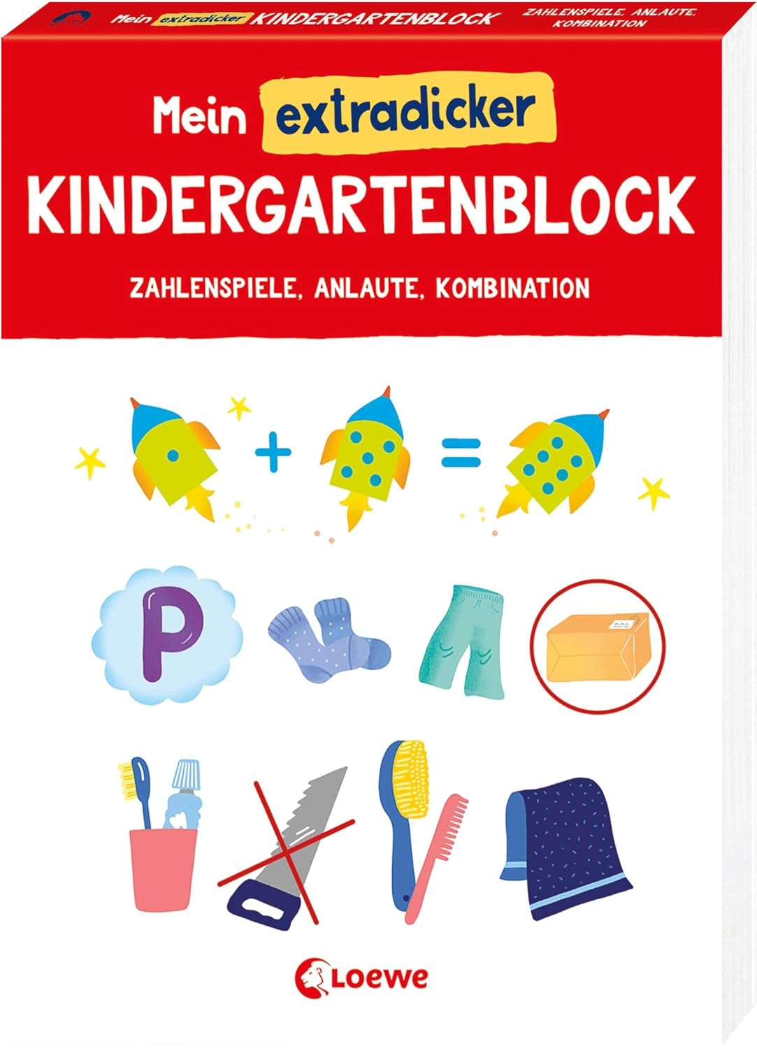 Amazon.fr - Mein extradicker Kindergartenblock: Lernblock ab 4 Jahren ...
