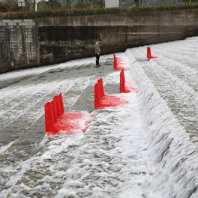 Amazon.com: IMPREC Flood Prevention Barriers, L-Shaped Plastic ABS ...