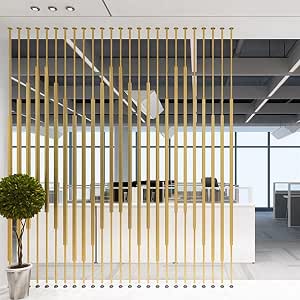Room Divider Wall Column, Industrial Partition Screen Columnar Floor to ...