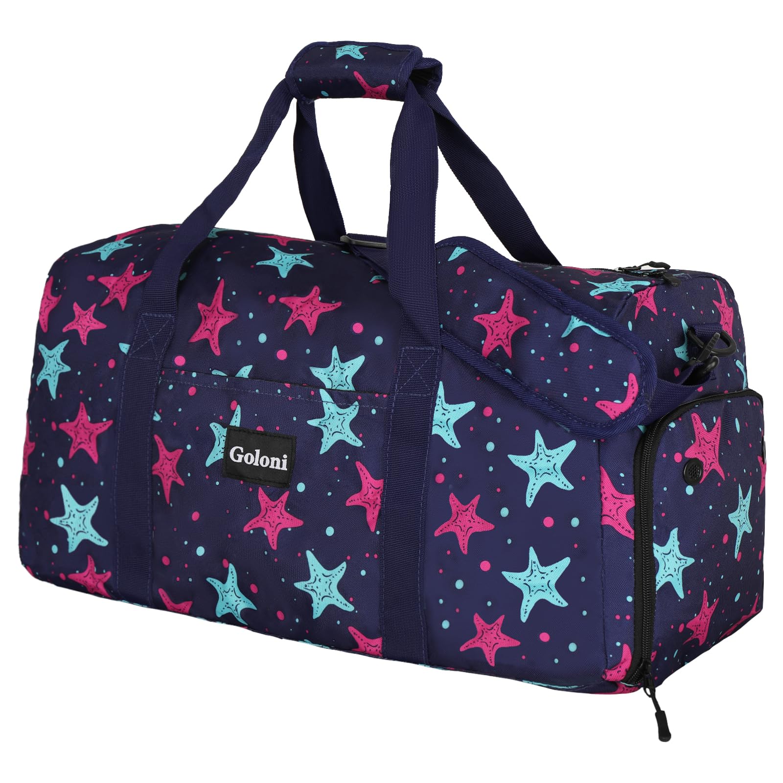 Amazon.com | Goloni Cute Duffle Bag for Women, Gym Bag with Shoe ...