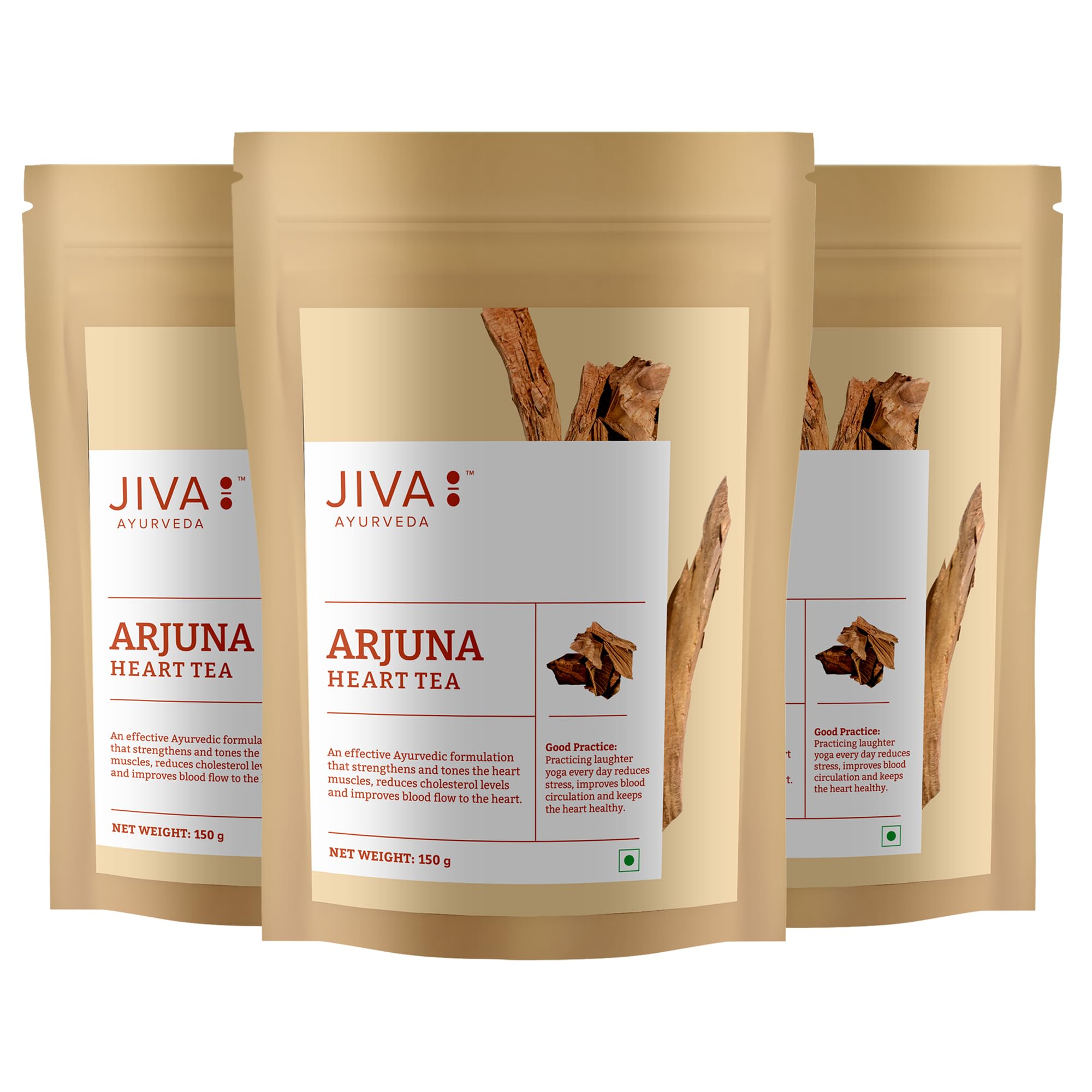 Jiva Arjuna Tea - 150 Gram (Pack Of 3) | Caffeine Free Tea | Ayurvedic ...