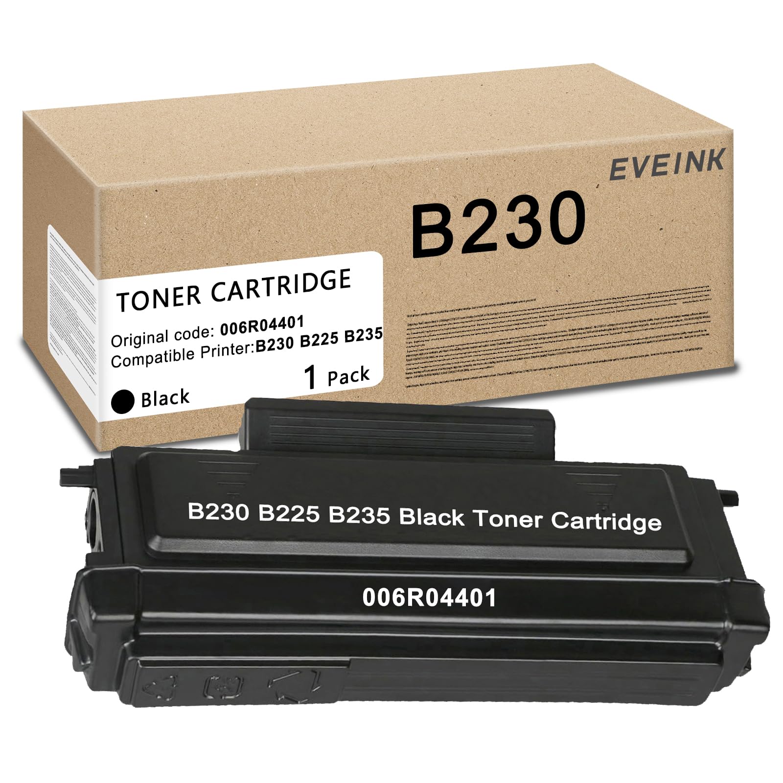 Amazon.com: B230 B225 B235 Black Toner Cartridge with New Chip Extra ...