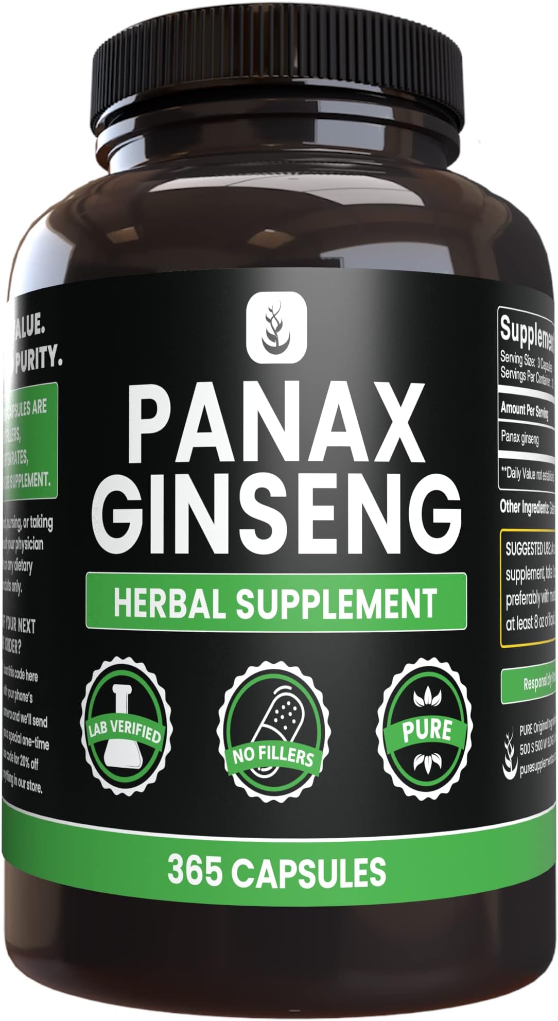 Amazon.com: Handy Solutions Ginseng Energy Now, 3 tab Packages,24 Count ...