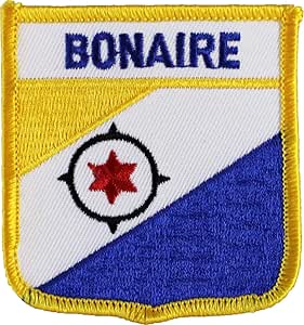 Amazon.com: Bonaire - Shield Patch : Clothing, Shoes & Jewelry