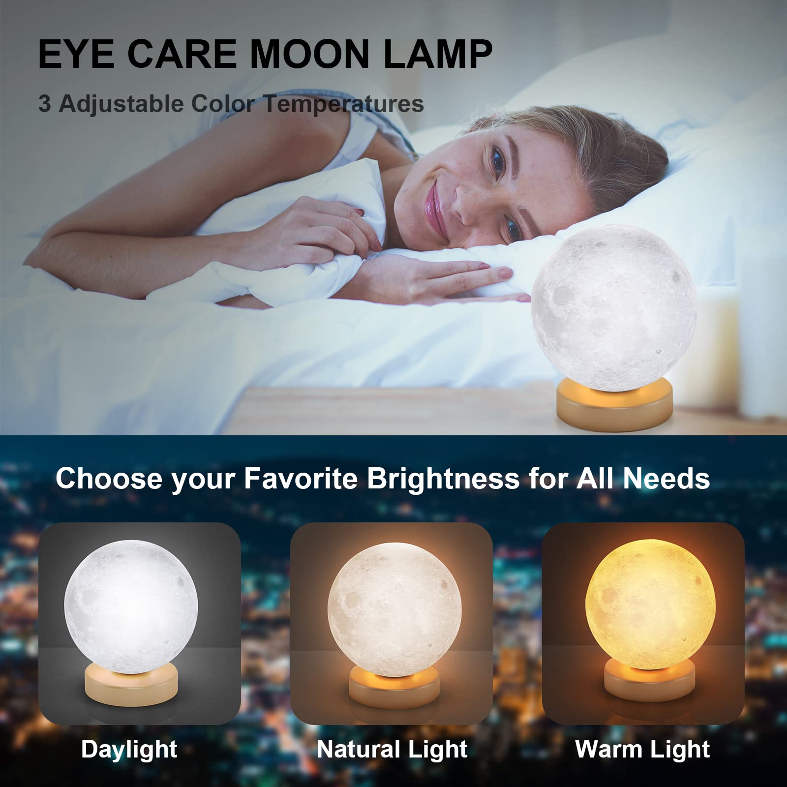 Doraubia 10000 Lux Light Therapy Lamp, Natural Daylight Lamps with ...