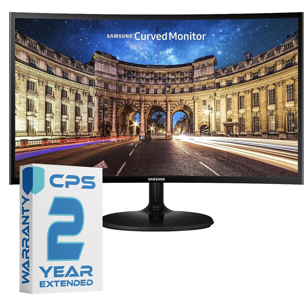 Amazon.com: SAMSUNG C24F390 24-Inch Curved Monitor (Super Slim Design ...