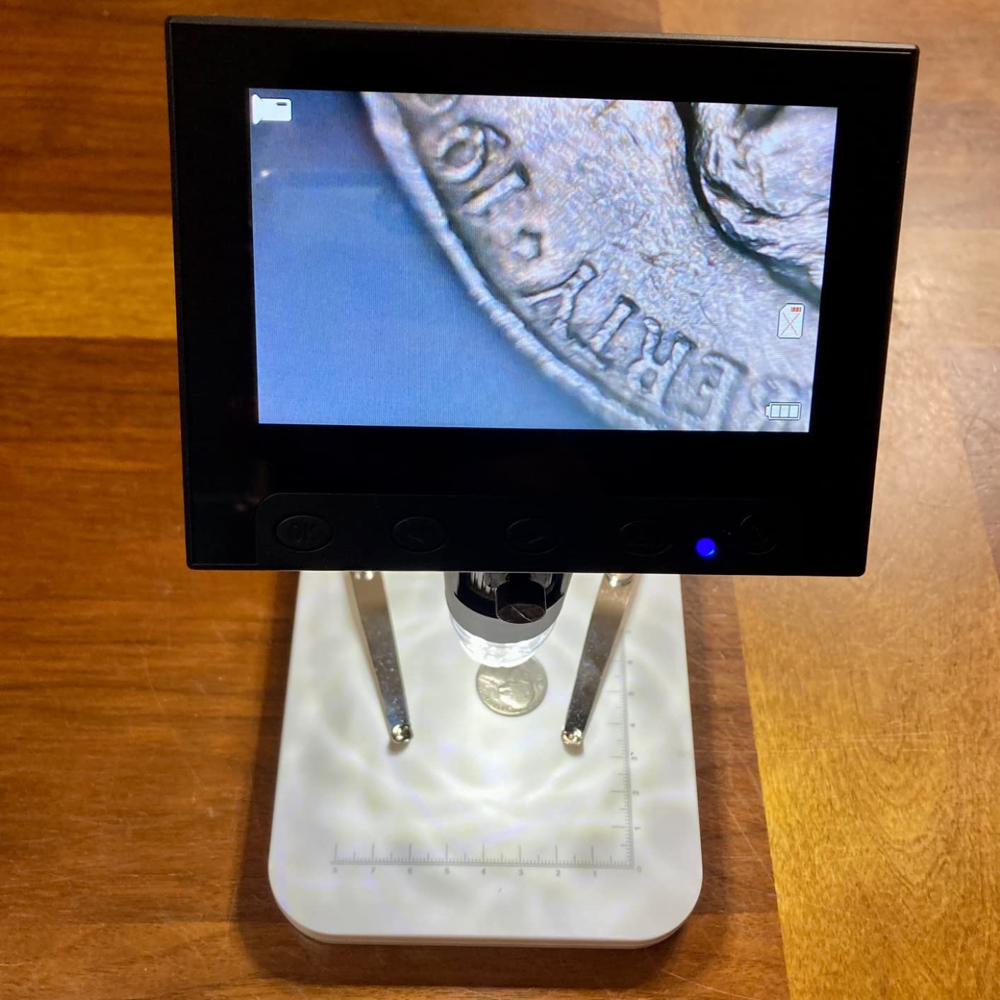 $10/mo - Finance LCD Digital Microscope, (1000X-1080P) Coin Microscope ...