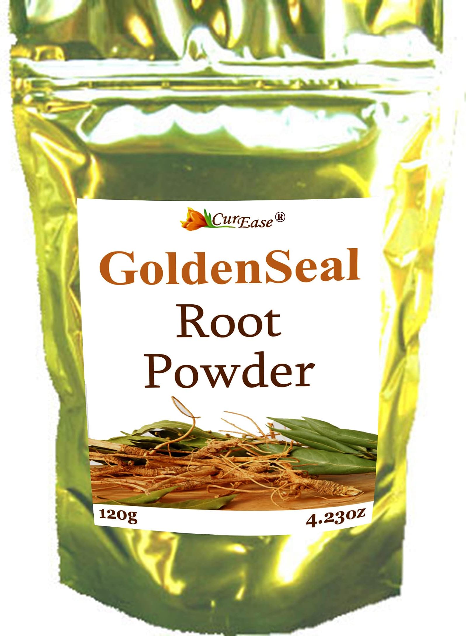 Amazon.com: CurEase Goldenseal Root Powder 4.2 oz / 240 Servings ...