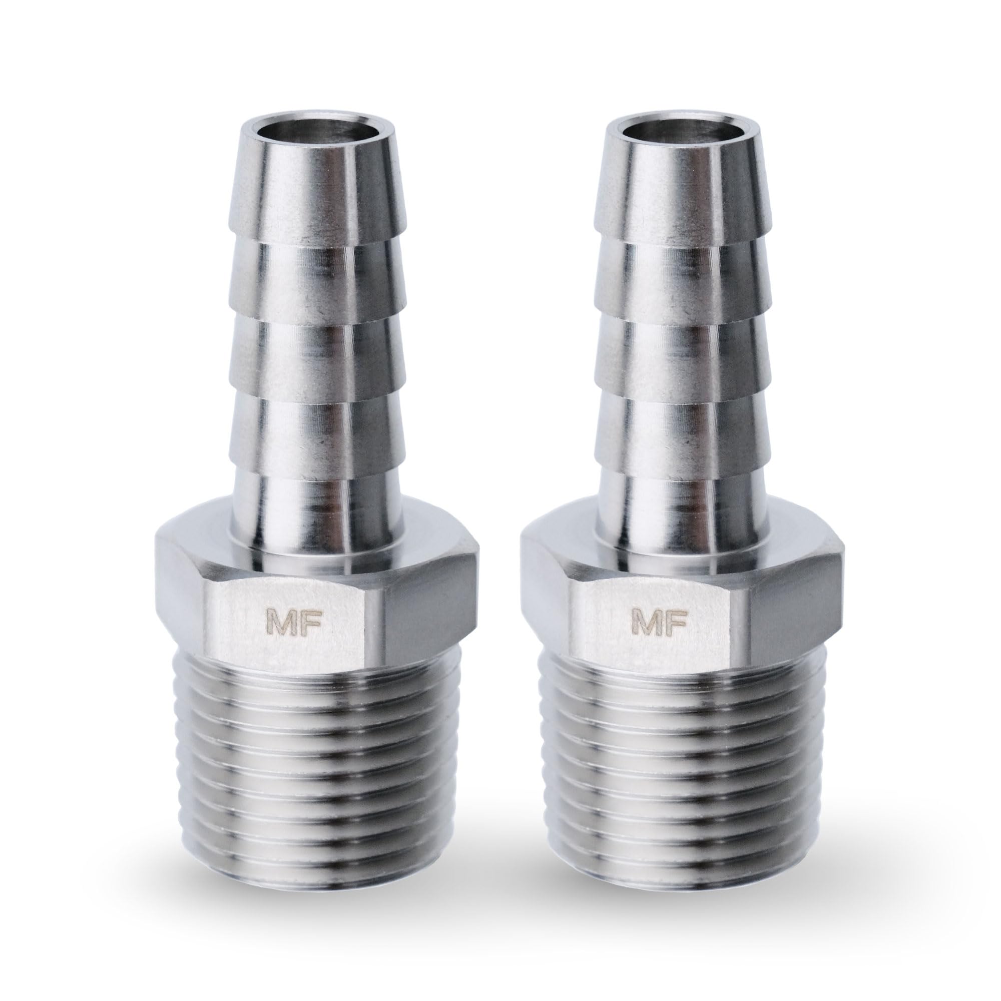 Snapklik.com : MAACFLOW Stainless Steel Barb Barbed Hose Fitting 3/8 ...