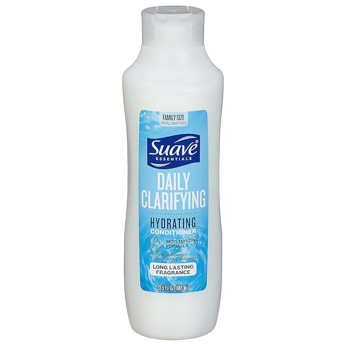 Amazon.com: Suave Essentials, Hydrating Daily Clarifying Conditioner ...
