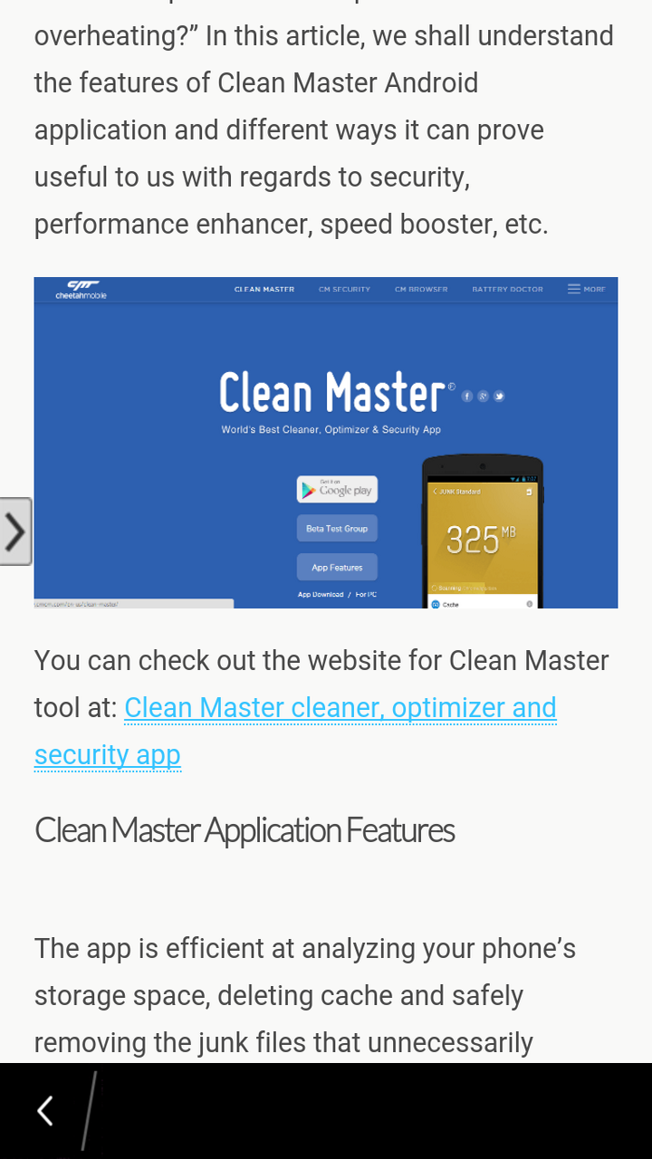 News for Clean Master - App on Amazon Appstore