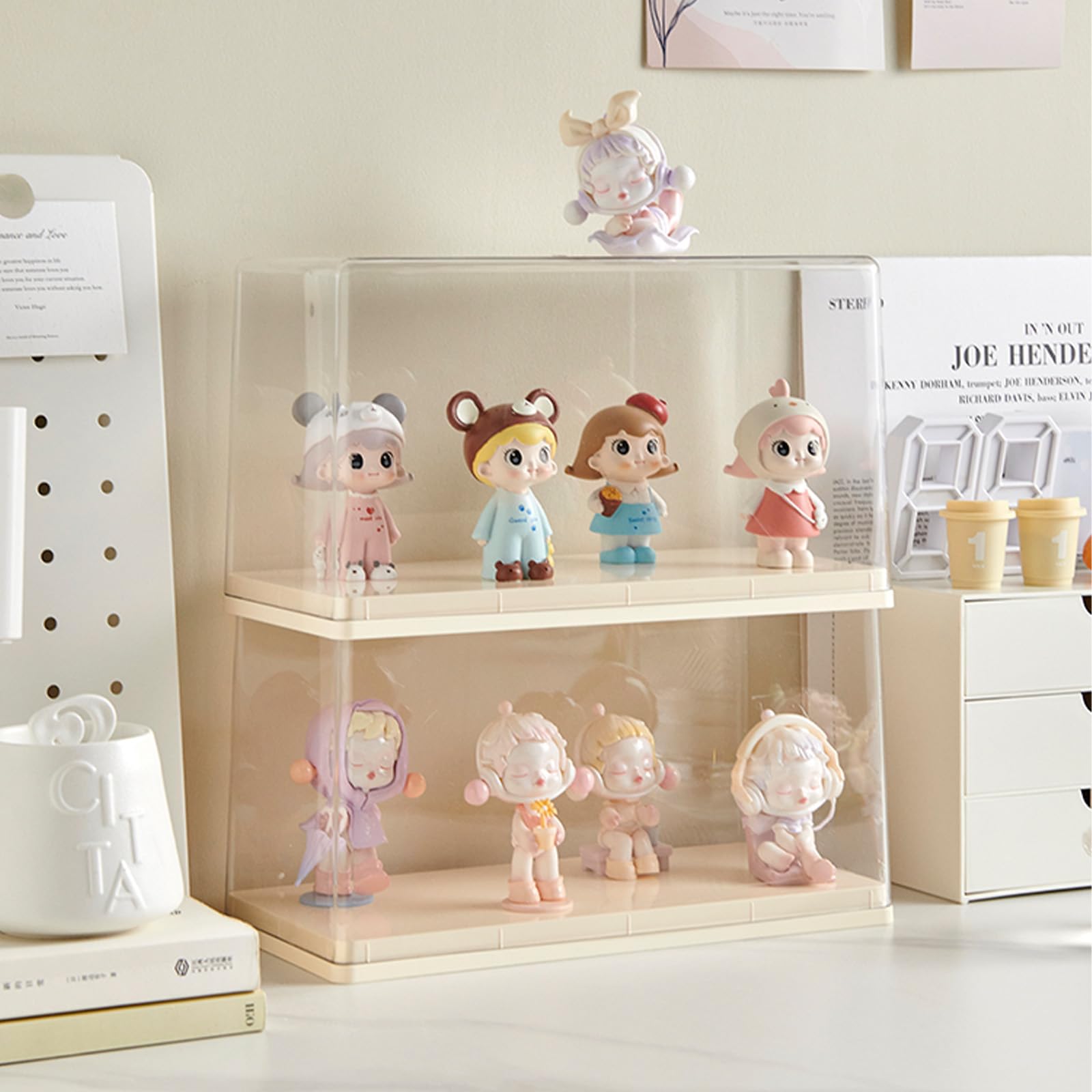 Snapklik.com : Display Case For Minifigures Action Figures Blocks ...