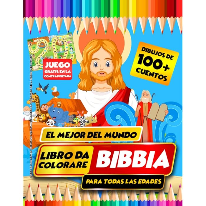 Buy Libro De Colorear De La Biblia Para Niños - Libro De Colorear ...