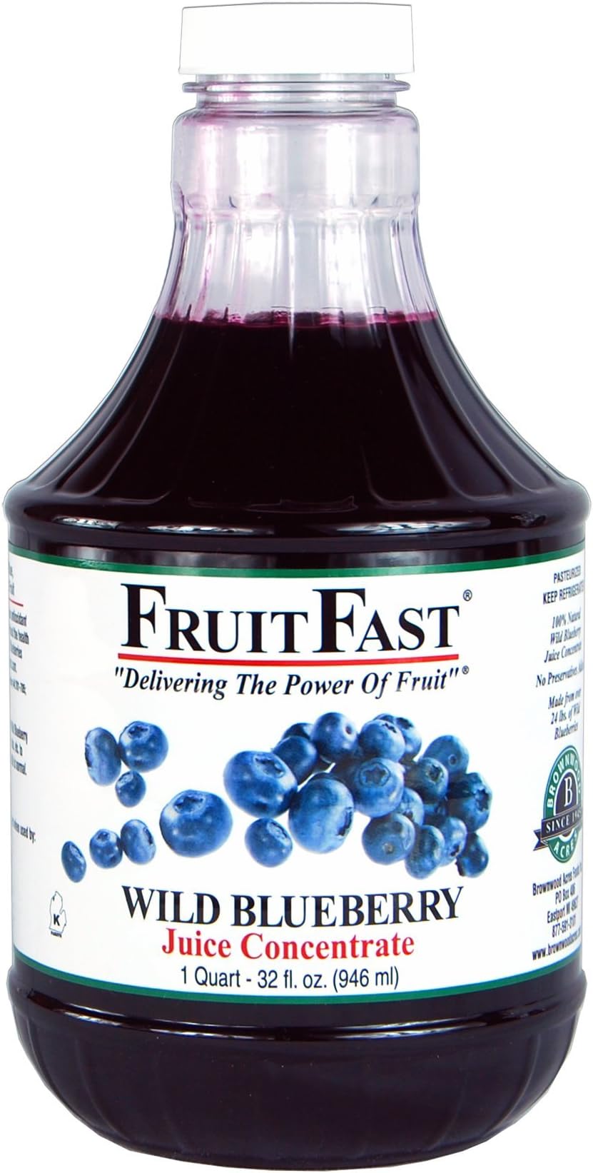 Amazon.com : Wild Blueberry Juice Concentrate by FruitFast - (32 FL OZ ...