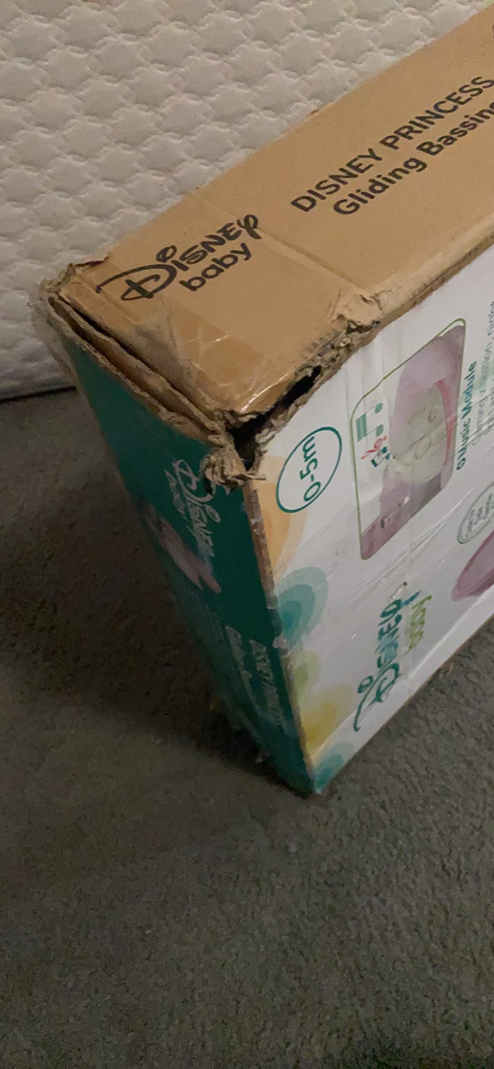 $15/mo - Finance Delta Children Gliding Bassinet, Disney Princess | Buy ...