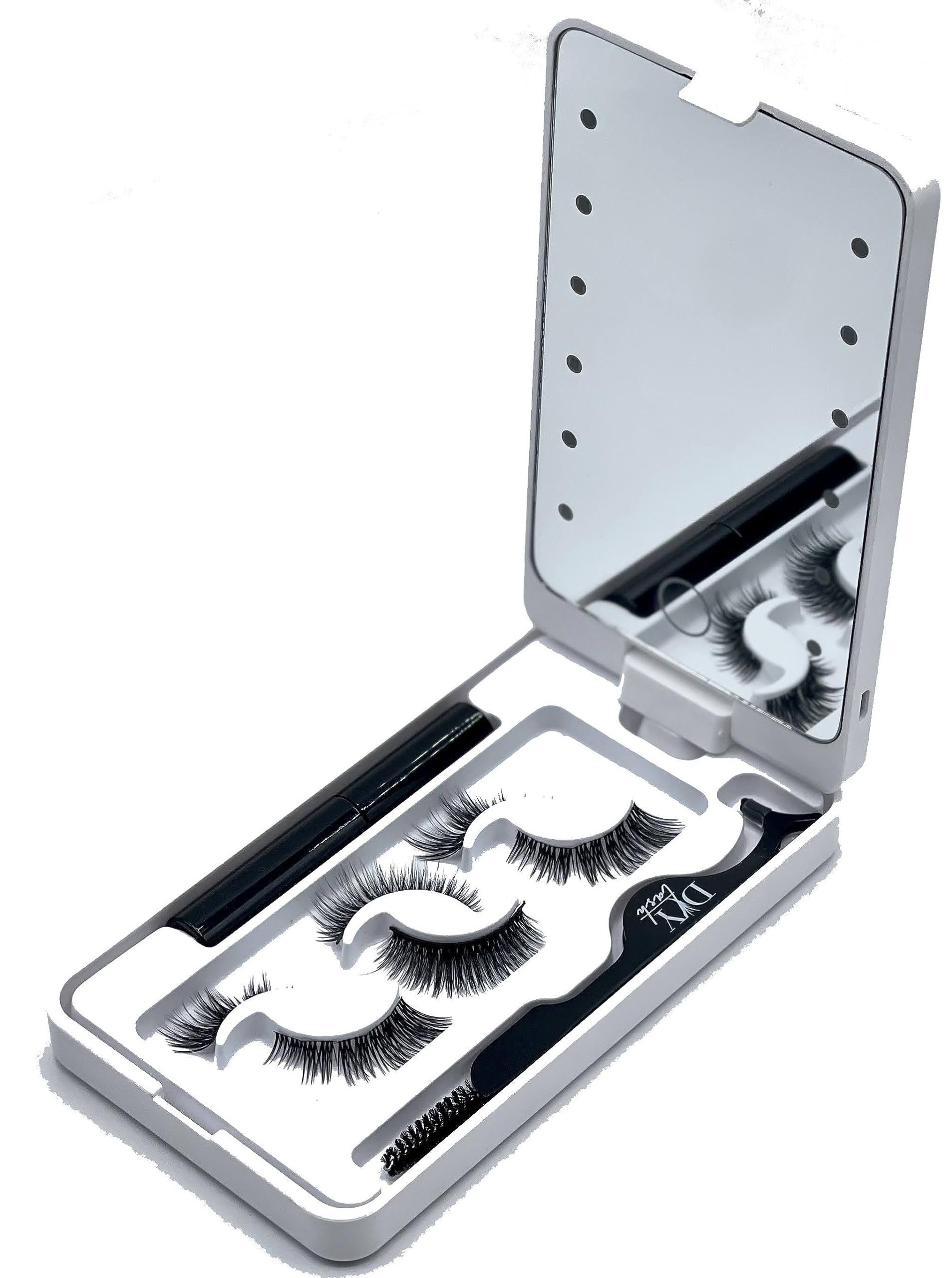 Amazon.com: DIY Eyelash Extension Kit, Lash Clusters, Lash Glue and ...