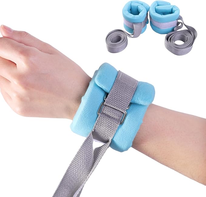 Amazon.com: GRLEAYIE Patient Medical Restraints, Hospital Bed Wrist ...