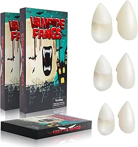Amazon.com: YVELINES Vampire Teeth Adult, Vampire Fangs for Adults ...
