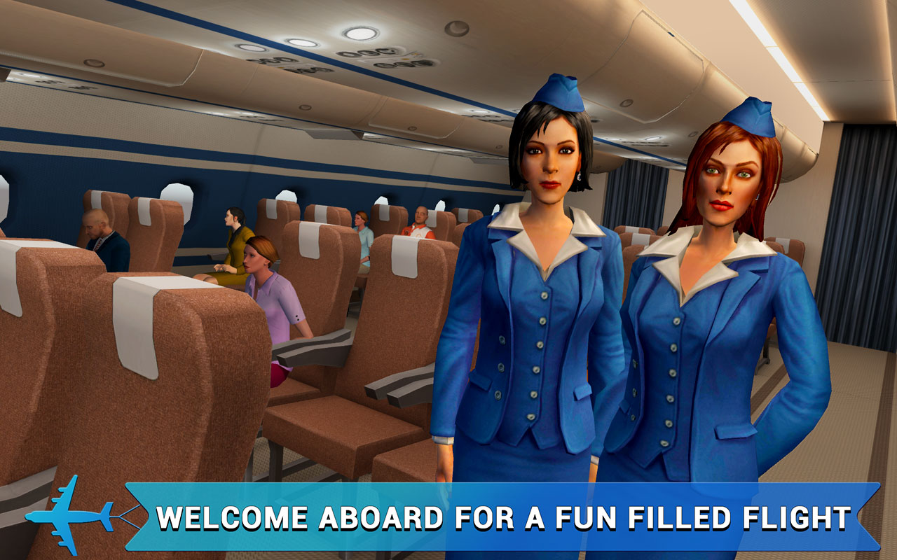 Airplane Flight Attendant - Career Job Sim-Amazonアプリストアのアプリ