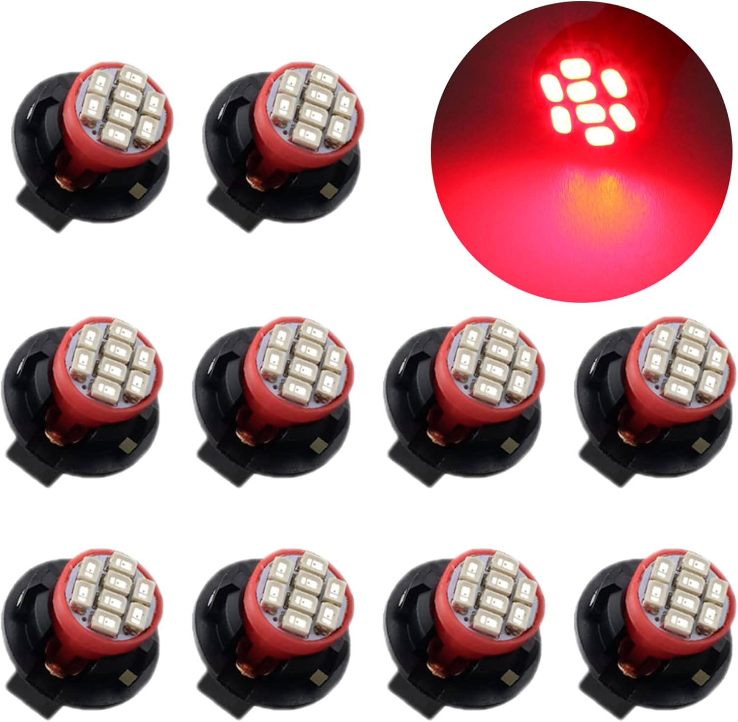 Amazon.com: Winetis T10 194 168 LED Dash Instrument Light Bulbs Pure ...