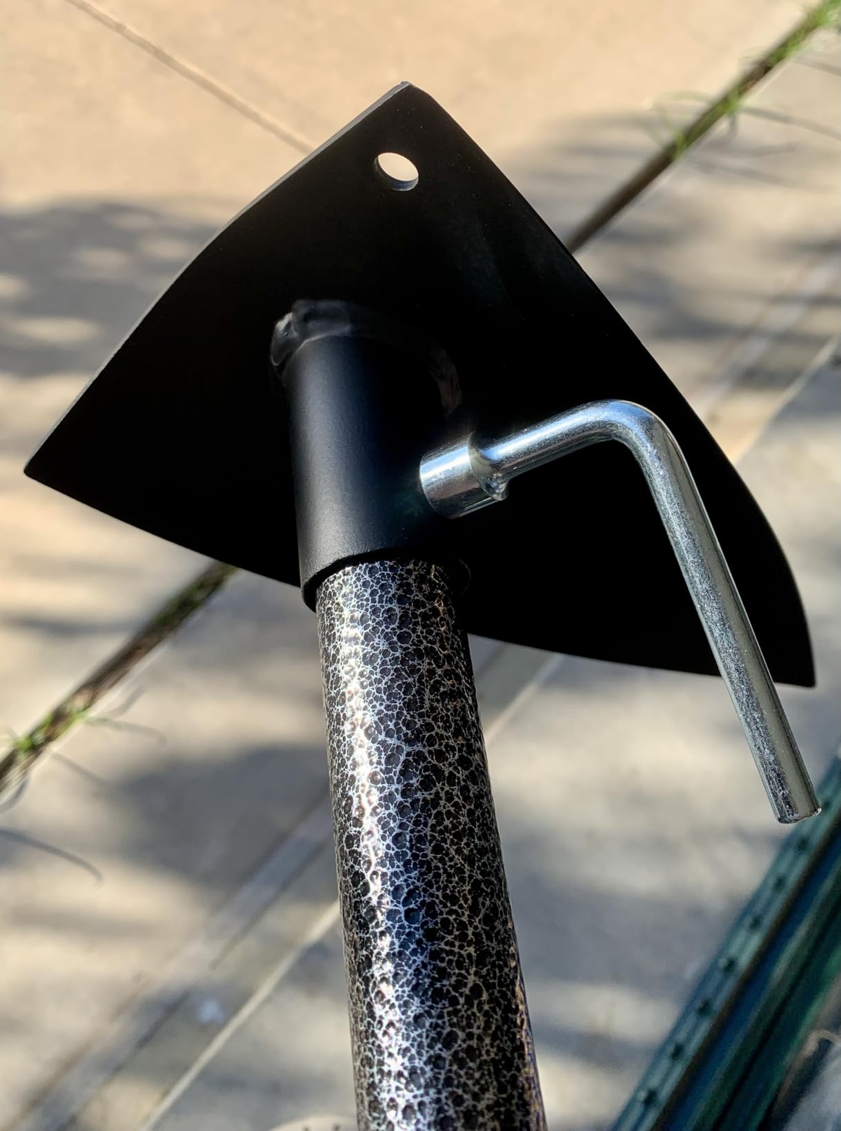 $3/mo - Finance Triangle Hoe with Long Handle- 15 to 72 Inch Adjustable ...