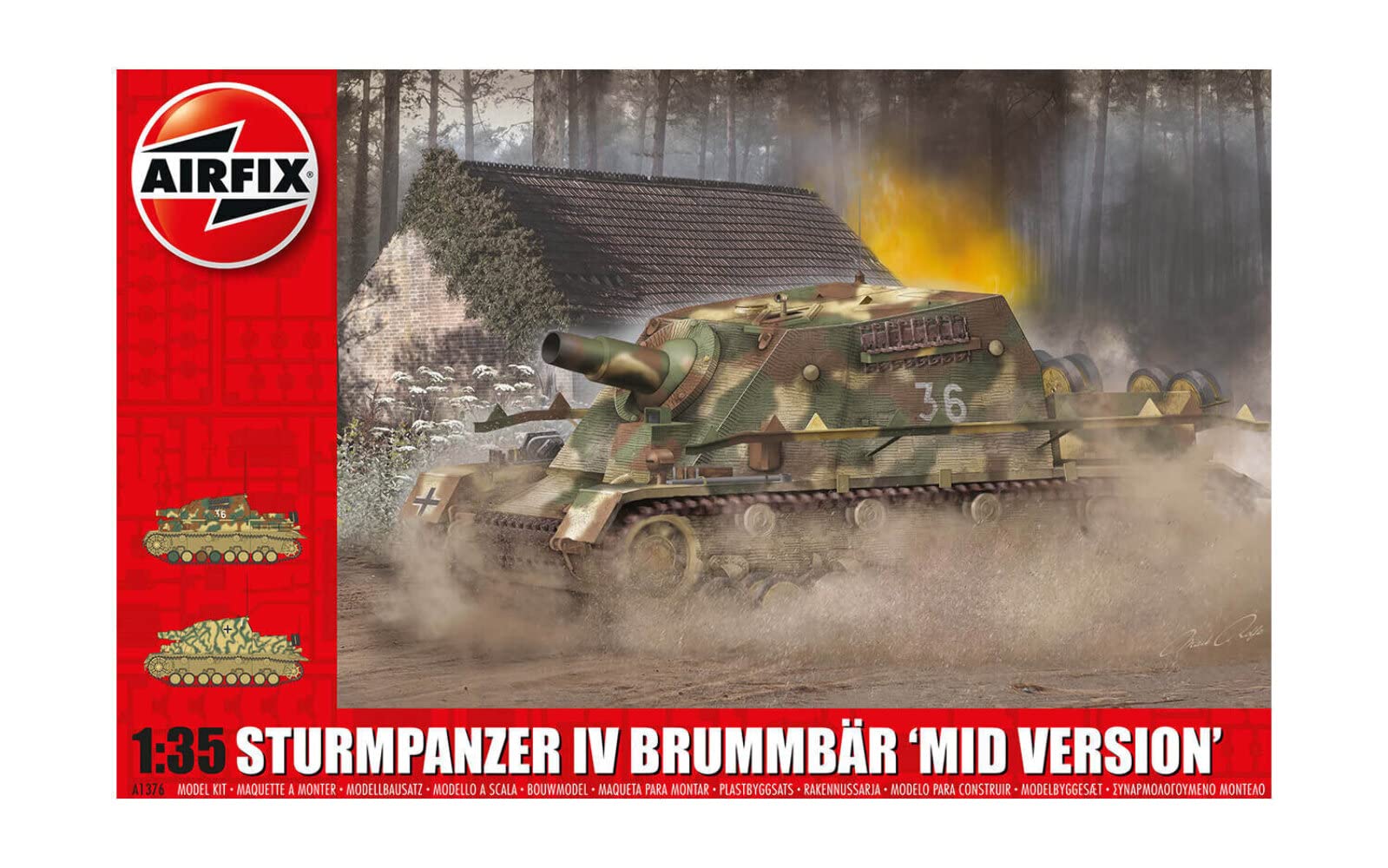 Snapklik.com : Sturmpanzer IV Brummbar Mid Version Tank 1:35 Military ...
