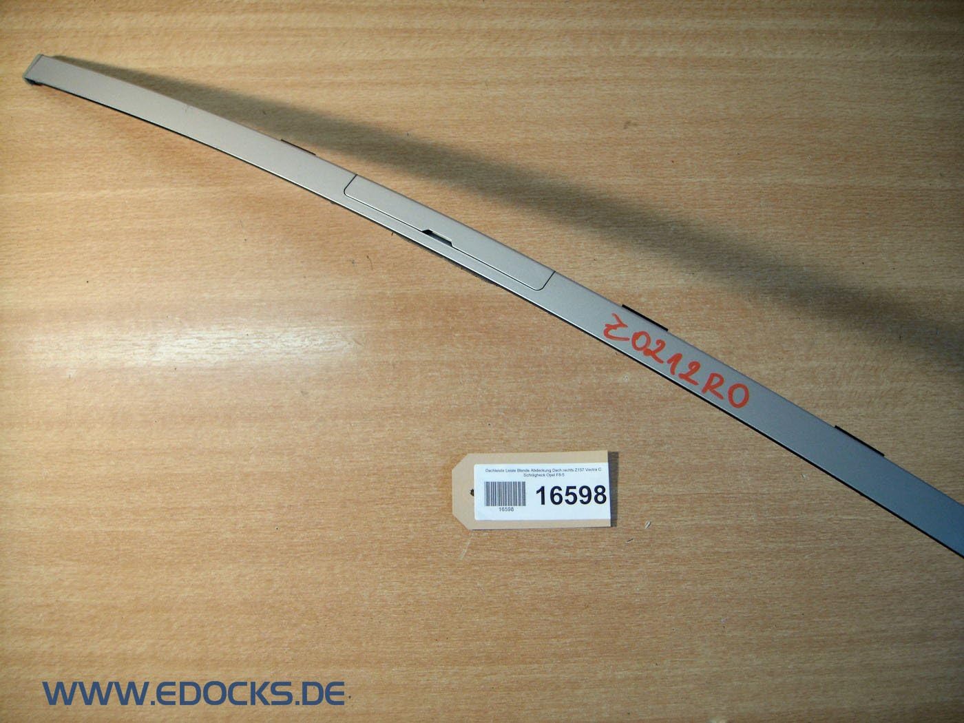 Dachleiste Leiste Blende Abdeckung Dach rechts Z157 Vectra C Schrägheck ...