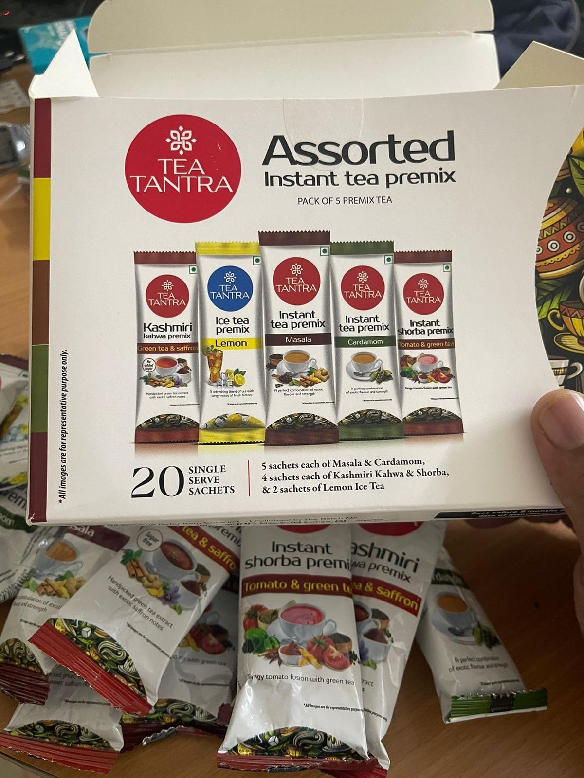 Tea Tantra Instant Shorba Premix | Tomato & Green Tea | Gourmet Soup ...