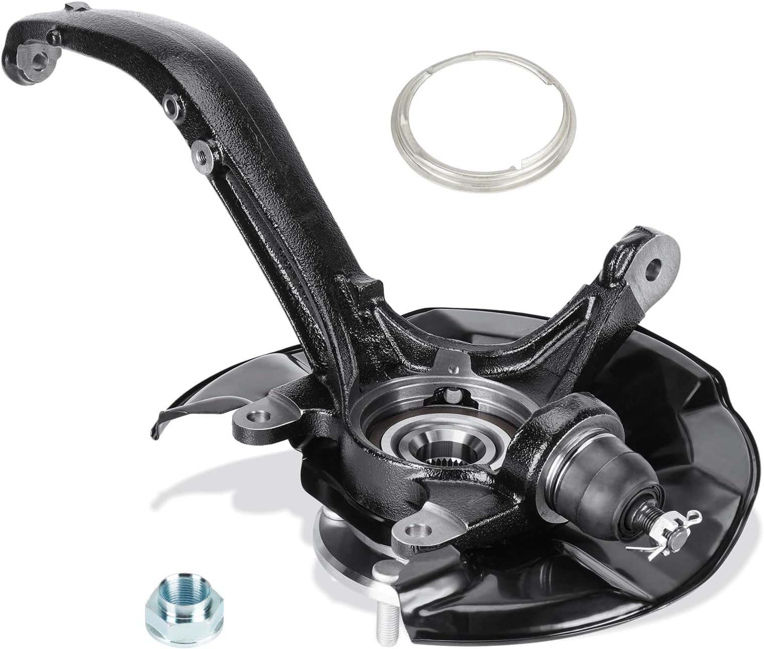 Amazon.com: Front Steering Knuckle & Wheel Bearing Hub Assembly for ...