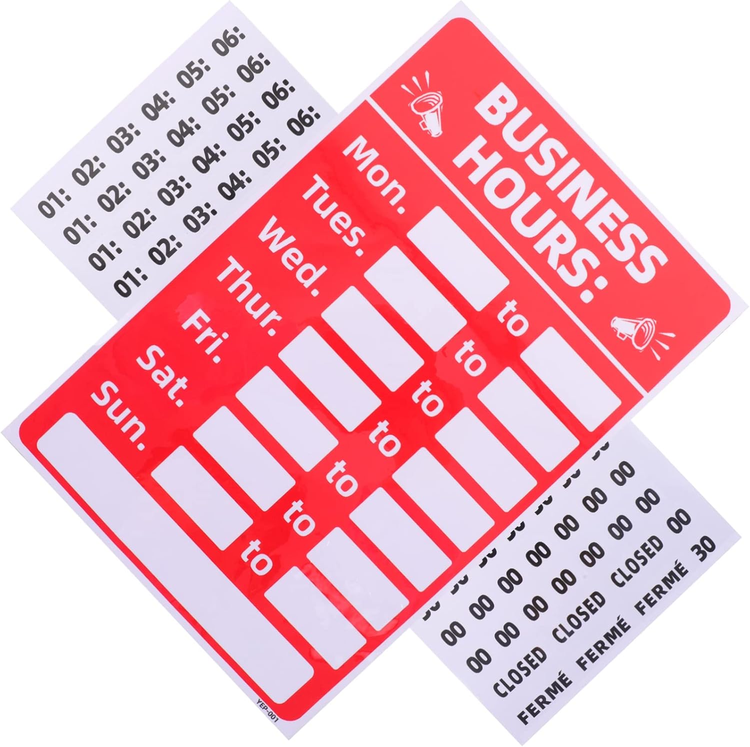 Amazon.com : Tofficu Returns Cash Register Business Hour Open Closed ...