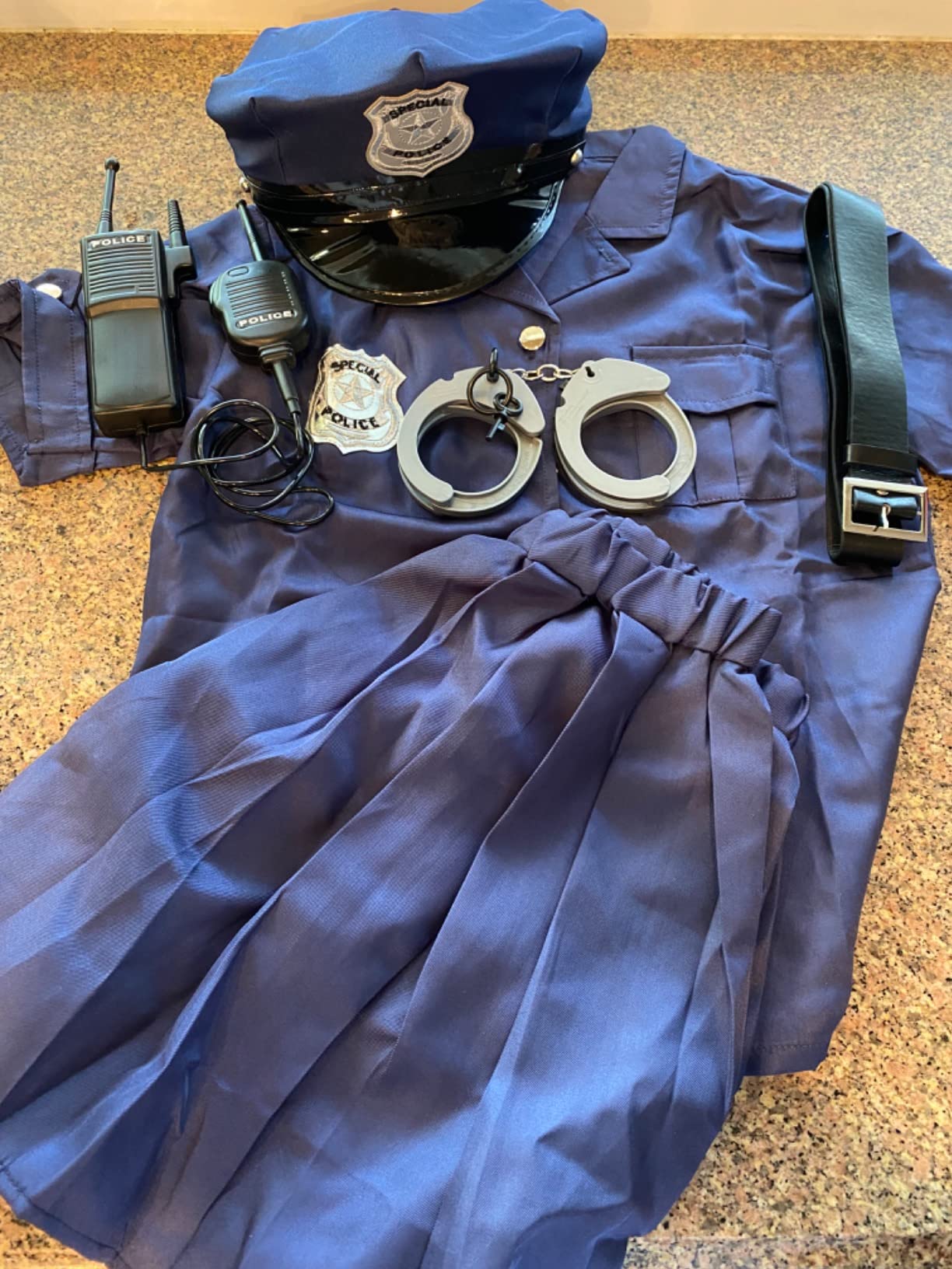 $6/mo - Finance KAKALVER Police Officer Costume for Kids Police Dress ...