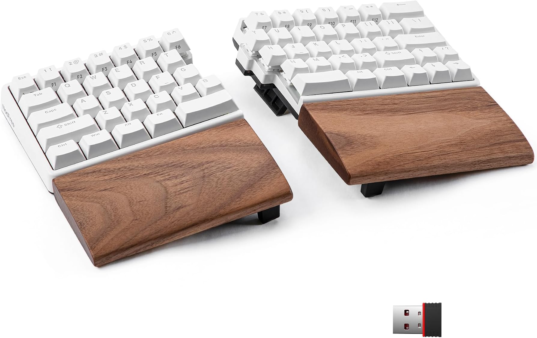 EPOMAKER Split65 Ergonomic Split Mechanical Keyboard, Wireless ...