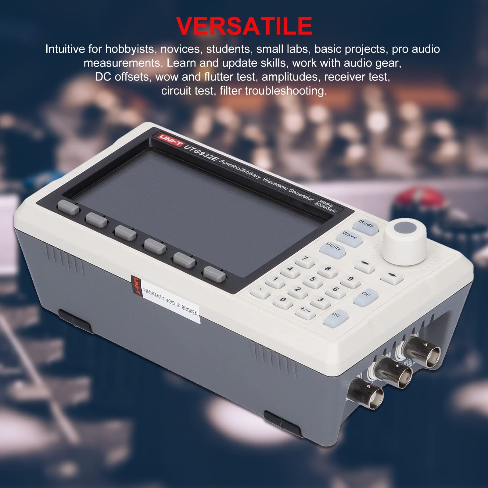 UNI-T UTG932E Signal Generato...B09BN24TMX | Encarguelo.com