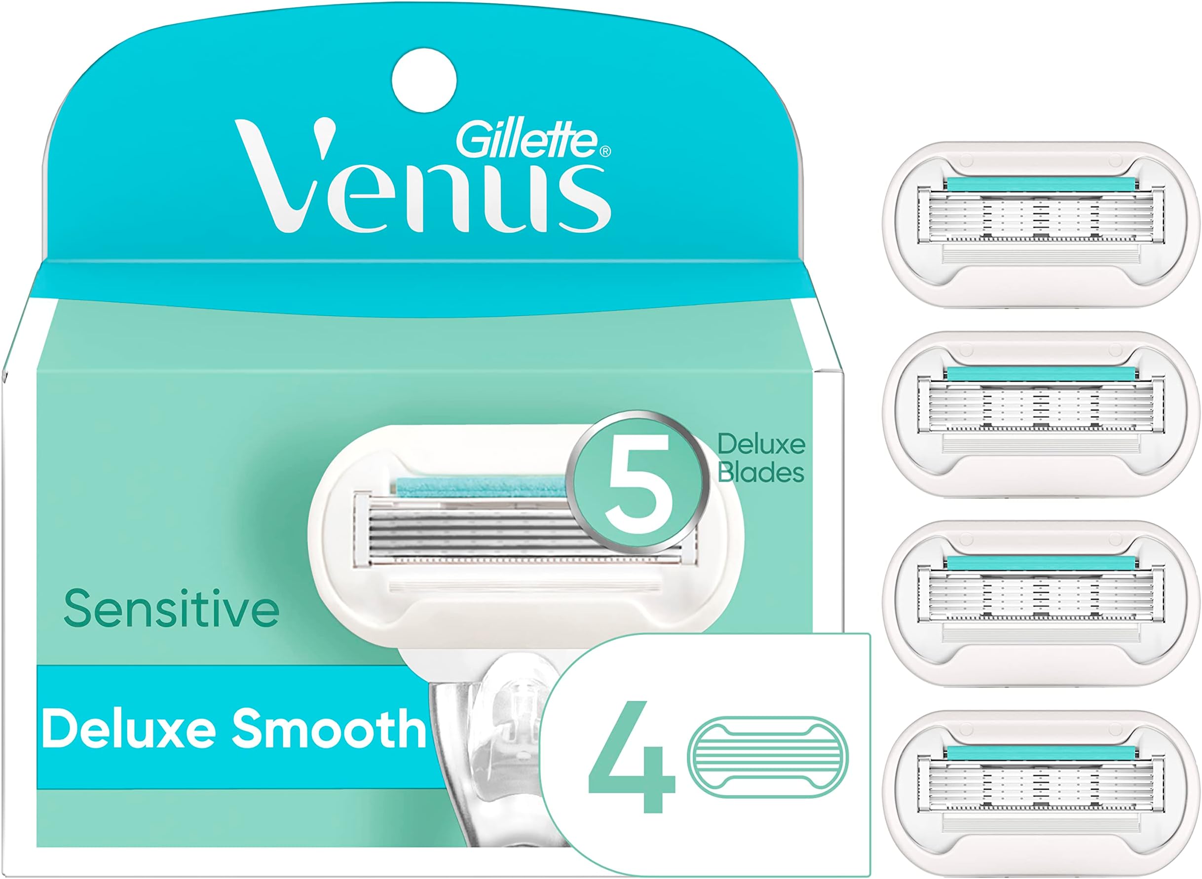 Amazon.com: Gillette Venus ComfortGlide Womens Razor Blade Refills, 6 ...