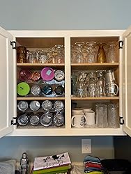 Amazon.com: Baosia Stackable Wine Rack,Wine Bottle Holder for Inside Cabinet,for Pantry ...