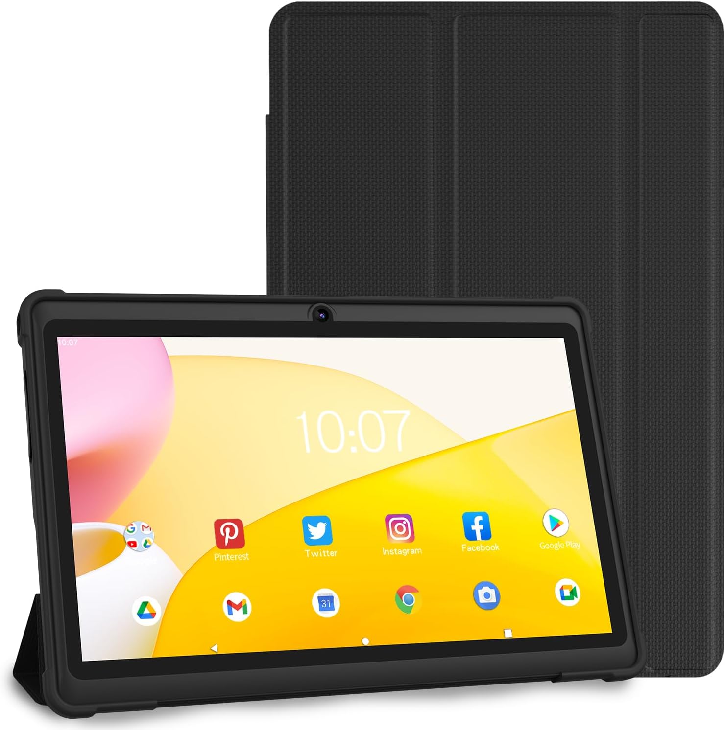 Amazon.com : NEWISION 7 Inch Tablet with Case, Quad Core Android 13 ...