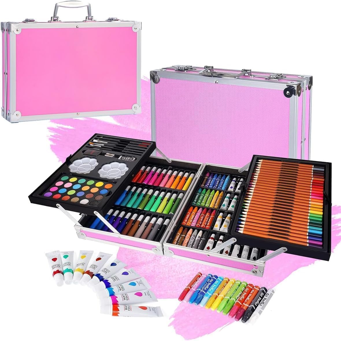 Kit de Dibujo - Set de Arte Profesional 145 Pcs - Kit de Arte ...