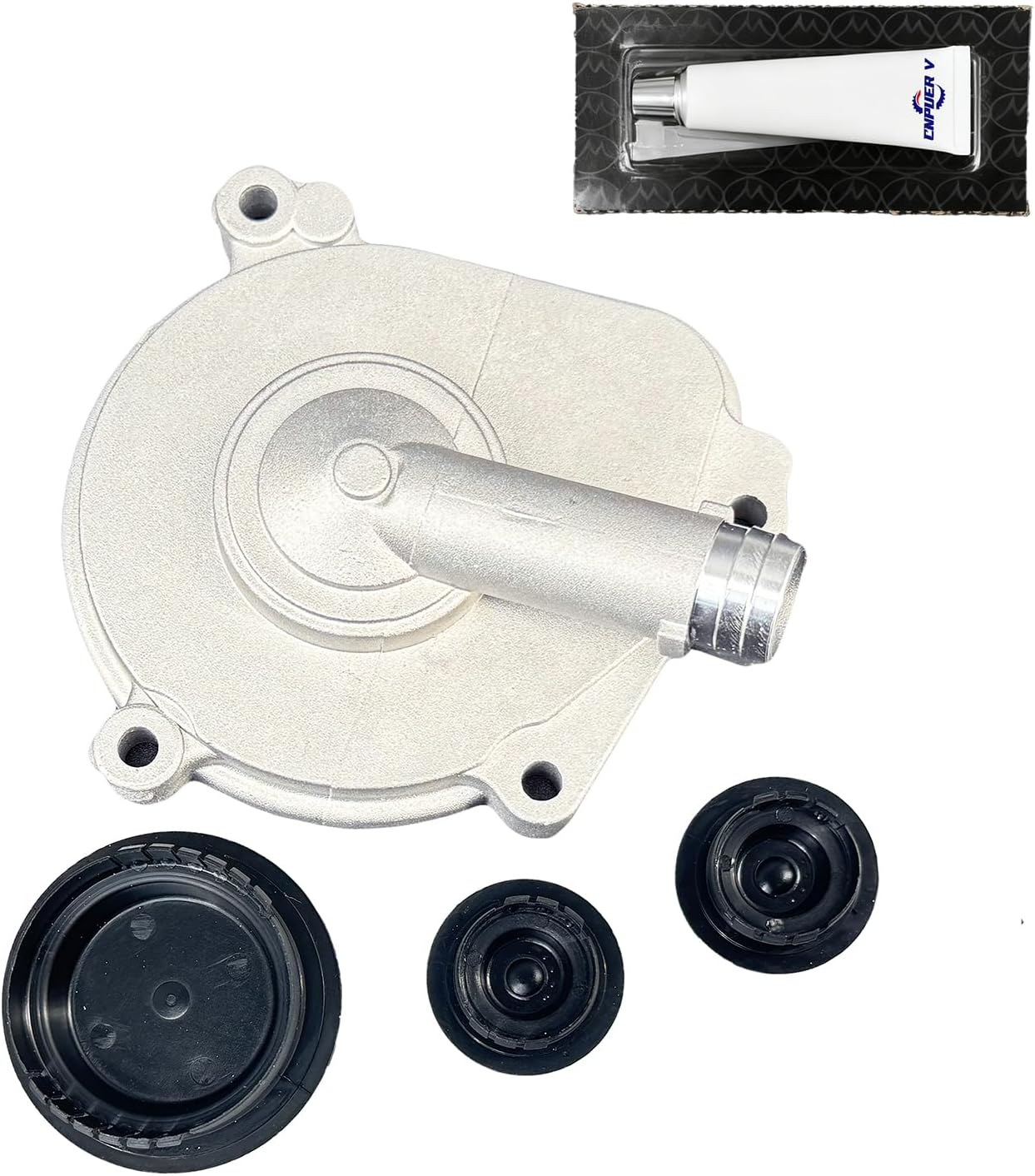 Amazon.com: Aluminum Upgraded PCV Valve & Oil Separator Cover Kit for ...