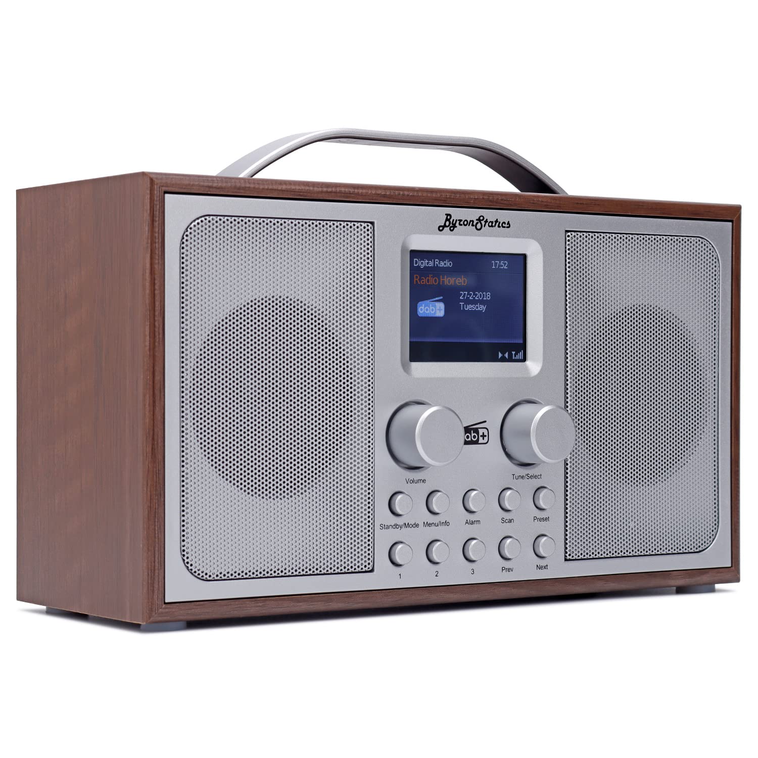 Buy ByronStatics Digital Radios, DAB+ DAB FM Radio with Bluetooth, Dual ...
