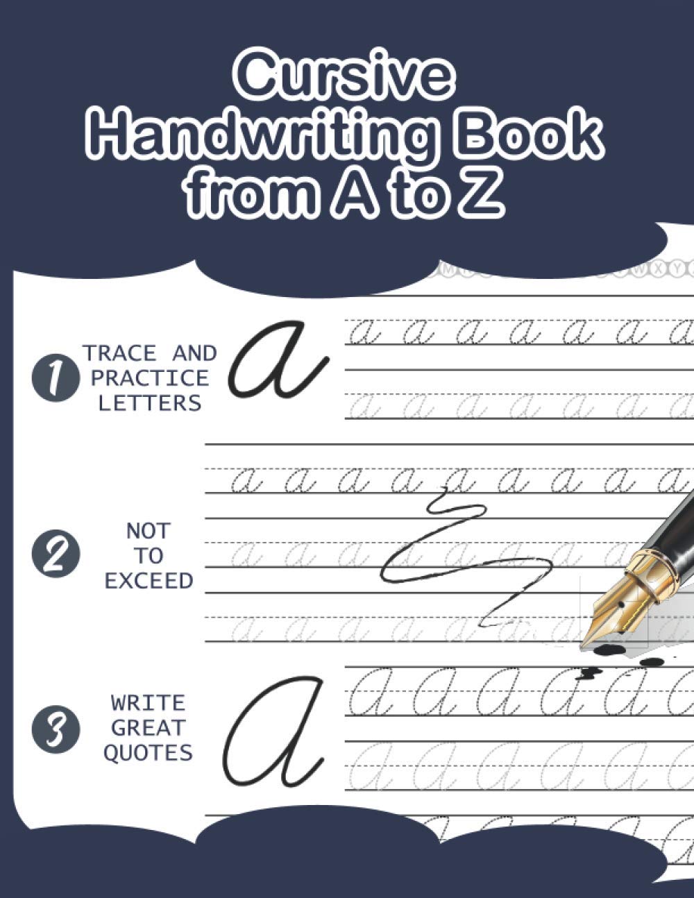 Cursive Handwriting Book From A Z For Adults Learn To | Desertcart INDIA